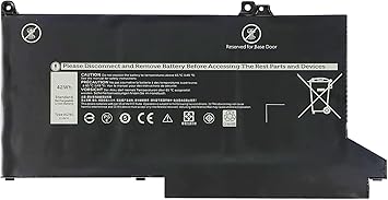 Amazon.com: Jbery 42Wh 0G74G Laptop Battery Replacement for Dell ...