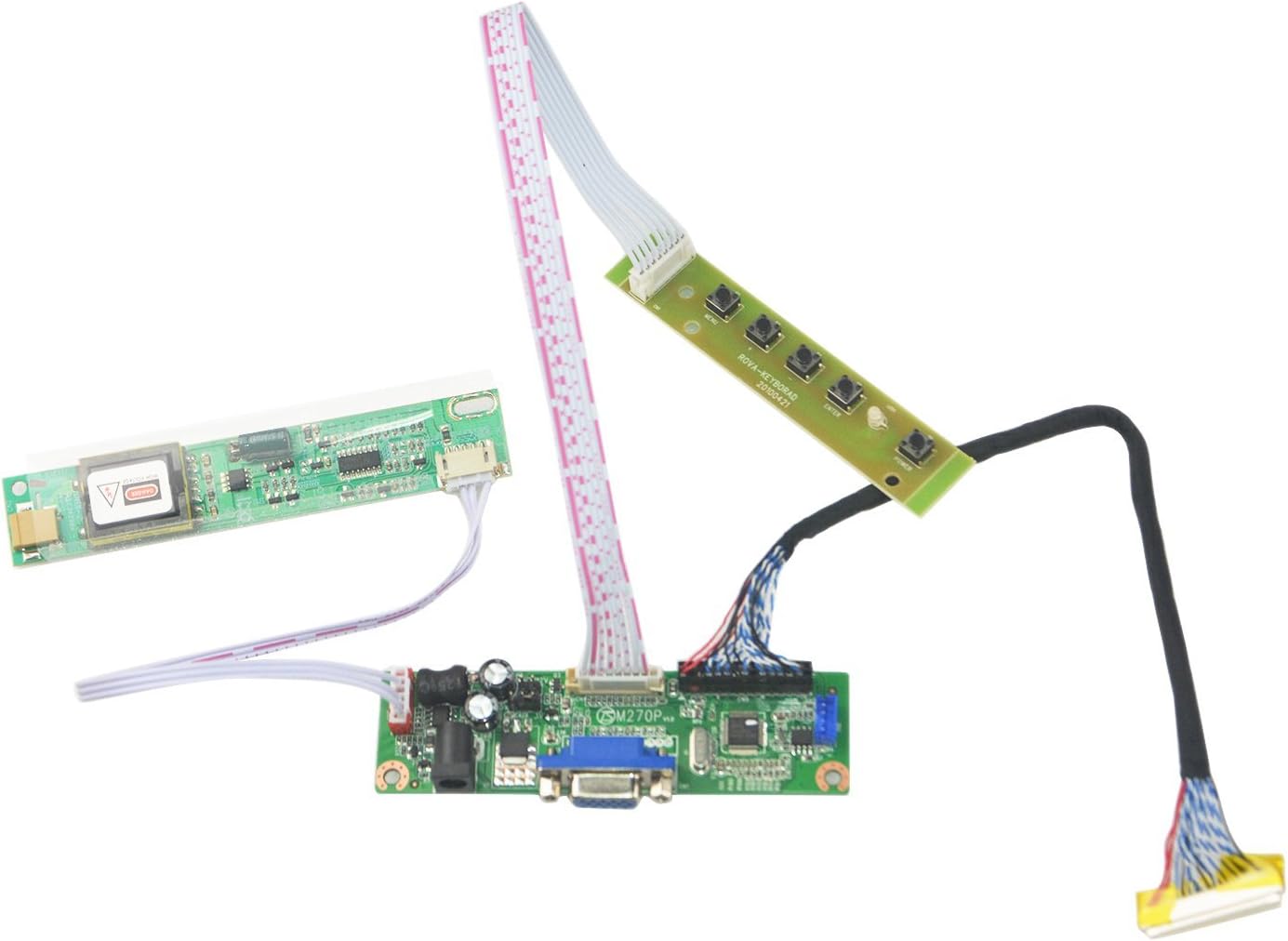 Amazon.com: NJYTouch V.M70A VGA LCD Controller Board Kit for LTN154U1 ...