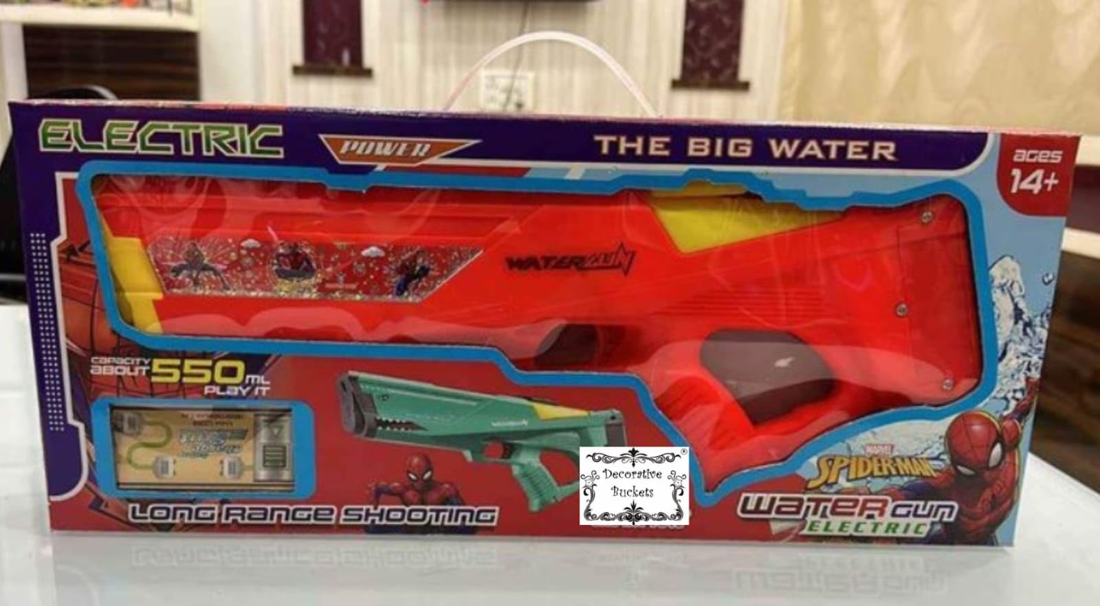 Buy Decorative Buckets : Holi Pichkari | Electric Automatic Pichkari ...