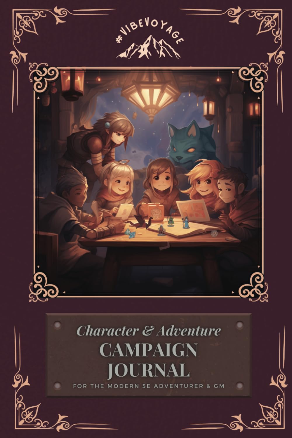 DND 5E Character and Adventure Journal: Ultimate RPG Campaign Companion ...