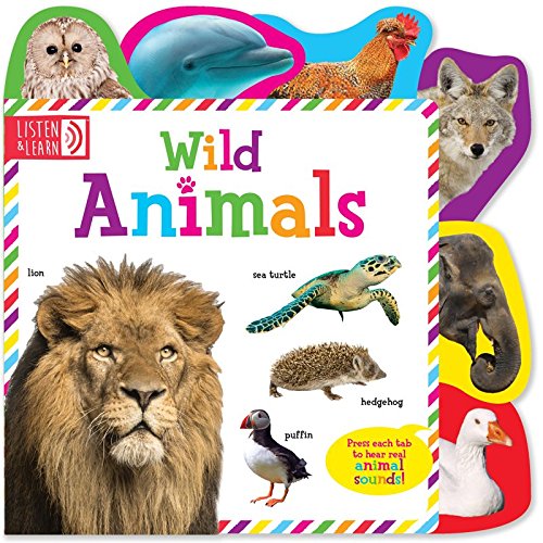 Listen & Learn Wild Animals : Kidsbooks: Amazon.com.au: Books