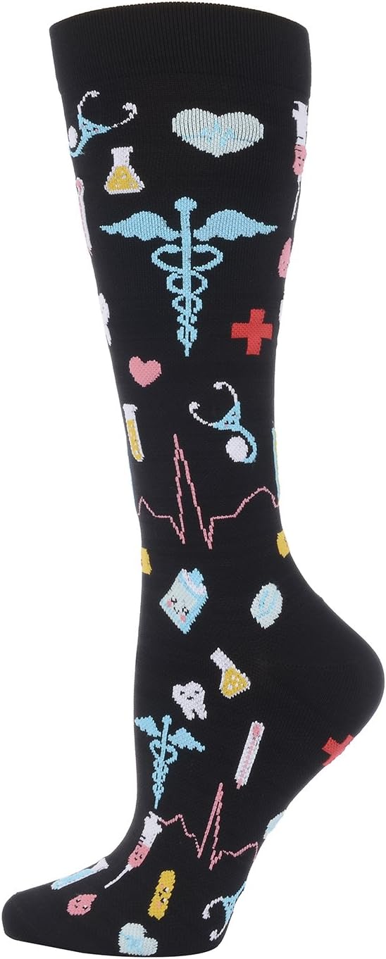 Amazon.com: Valencia Med Nurse Medical Compression Sock, Medical ...