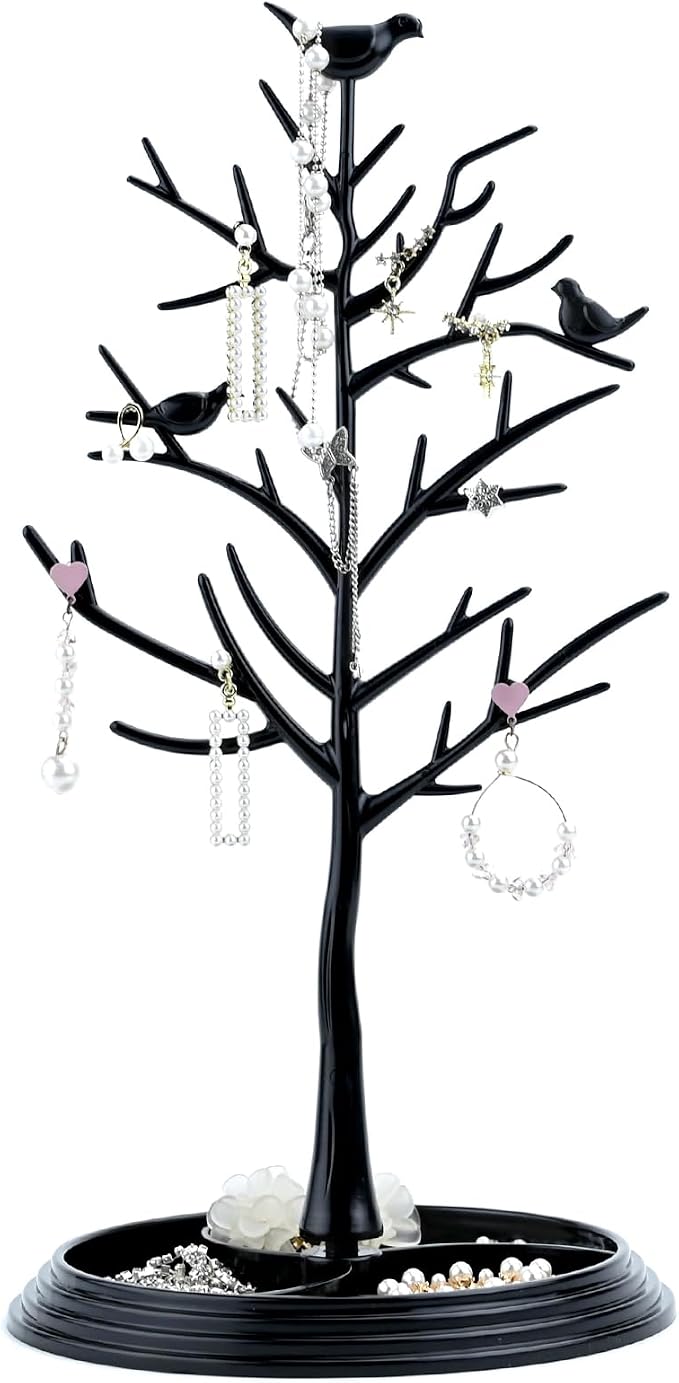 Fadcaer Jewellery Tree Stand Keyring Display Stand Necklace Earring ...