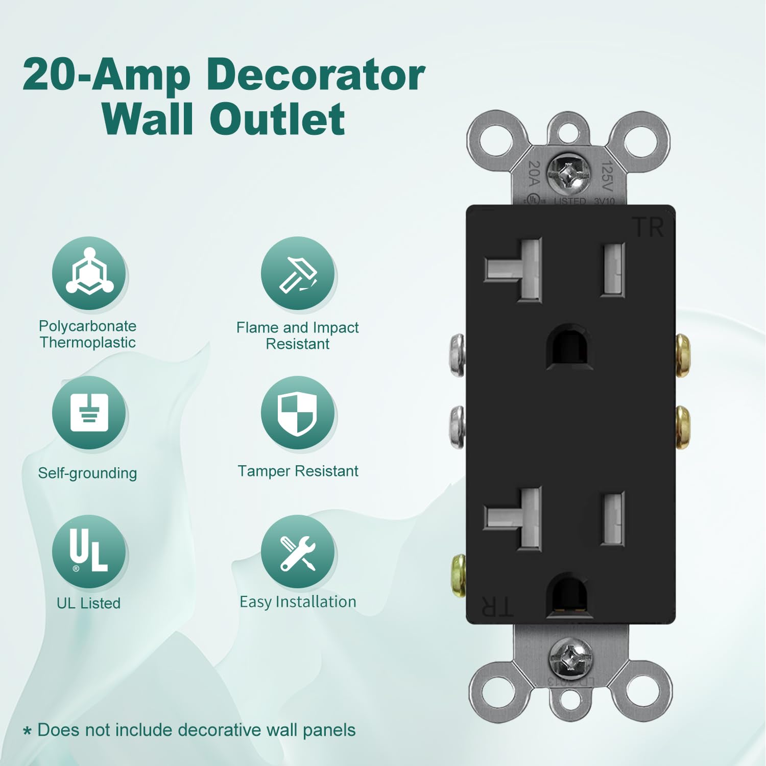 Snapklik.com : Micmi Decorator Receptacle Outlet, Standard Electrical ...