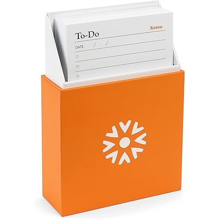 Amazon.com : Notsu to-Do List Card Case with 50 Cards | Index Card ...
