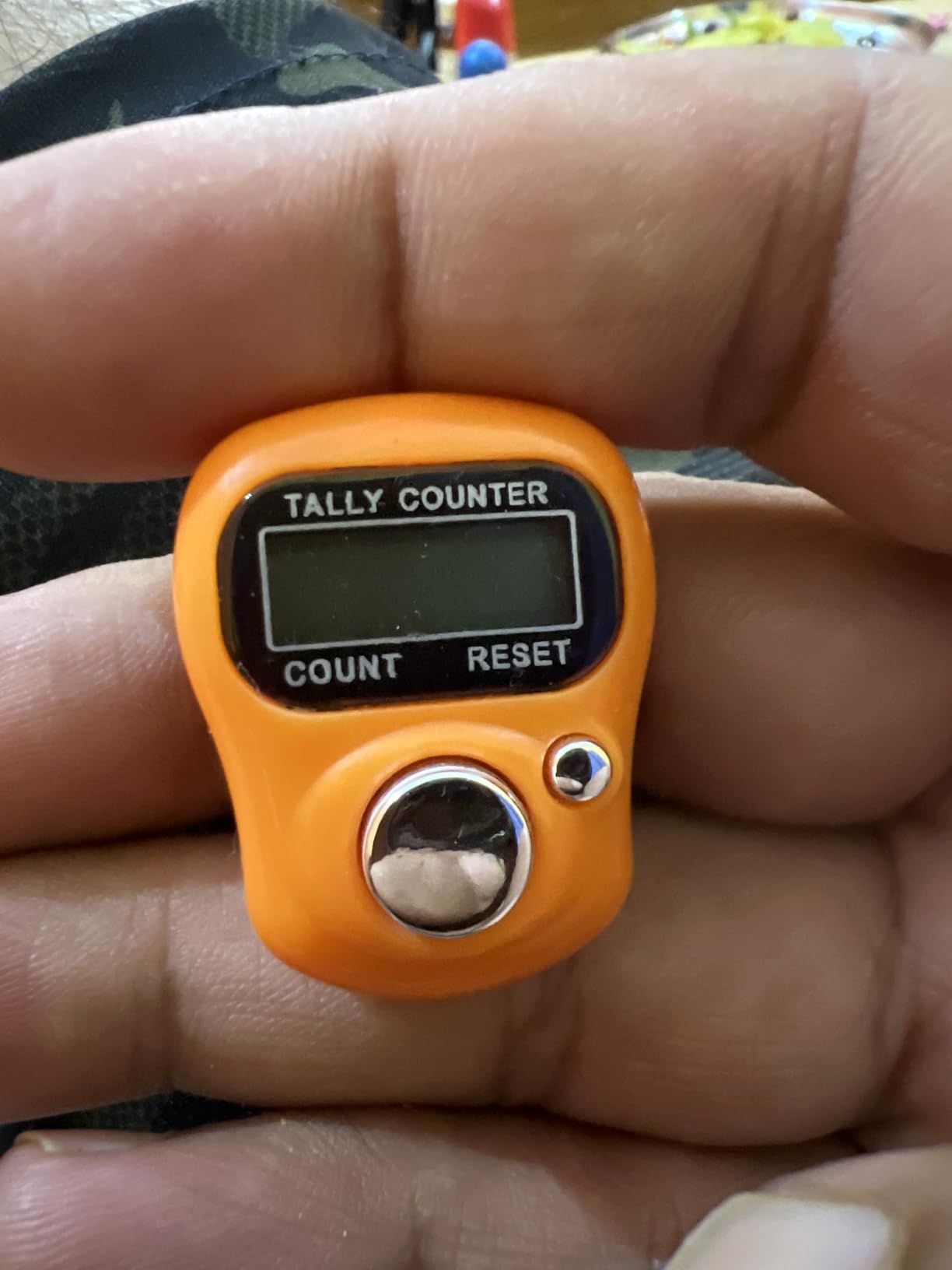 Buy HaveAdeal Mini Hand Tally Counter Finger Ring Digital Electronic ...