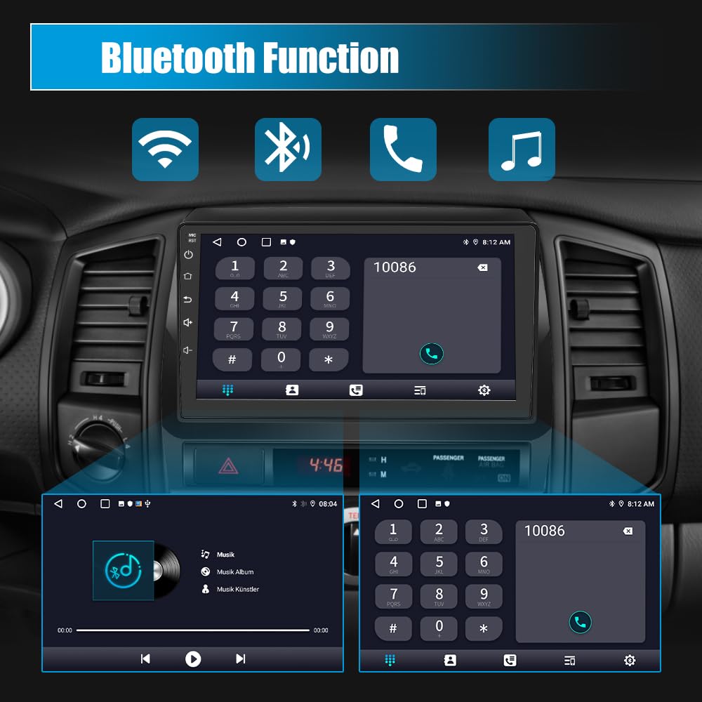 Snapklik.com : AWESAFE 2+64G Android 12 Car Stereo For Toyota Tacoma ...