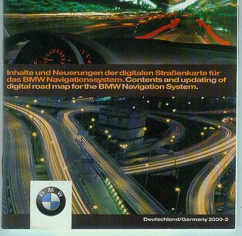 Digitale Straßenkarte für das BMW-Navigationssystem. Inklusive ...