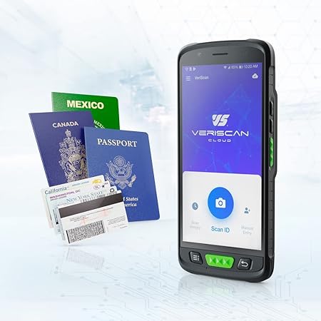 Amazon.com: AgeVisor Touch ID Scanner - Black : Office Products