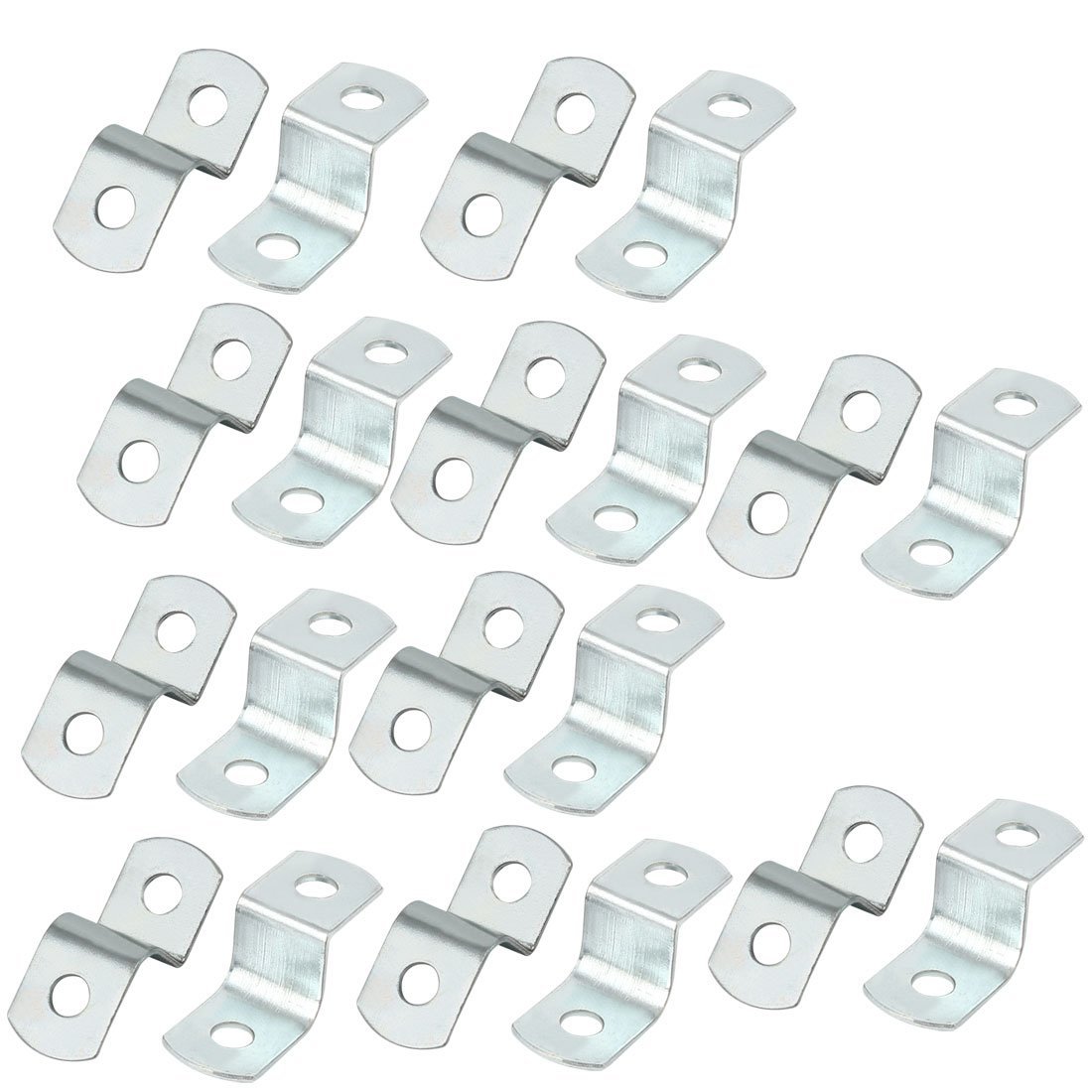 ELECTROPRIME 30mmx13mmx13mm Metal Z Shape Picture Frame Braces Brackets ...