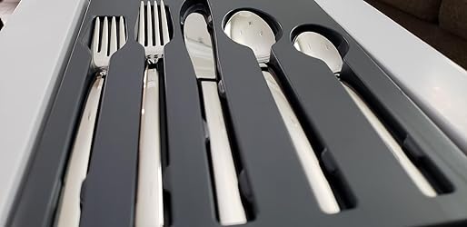 Amazon.com | WMF 8400001659 Stainless Steel Flatware Set, Service for 4 ...