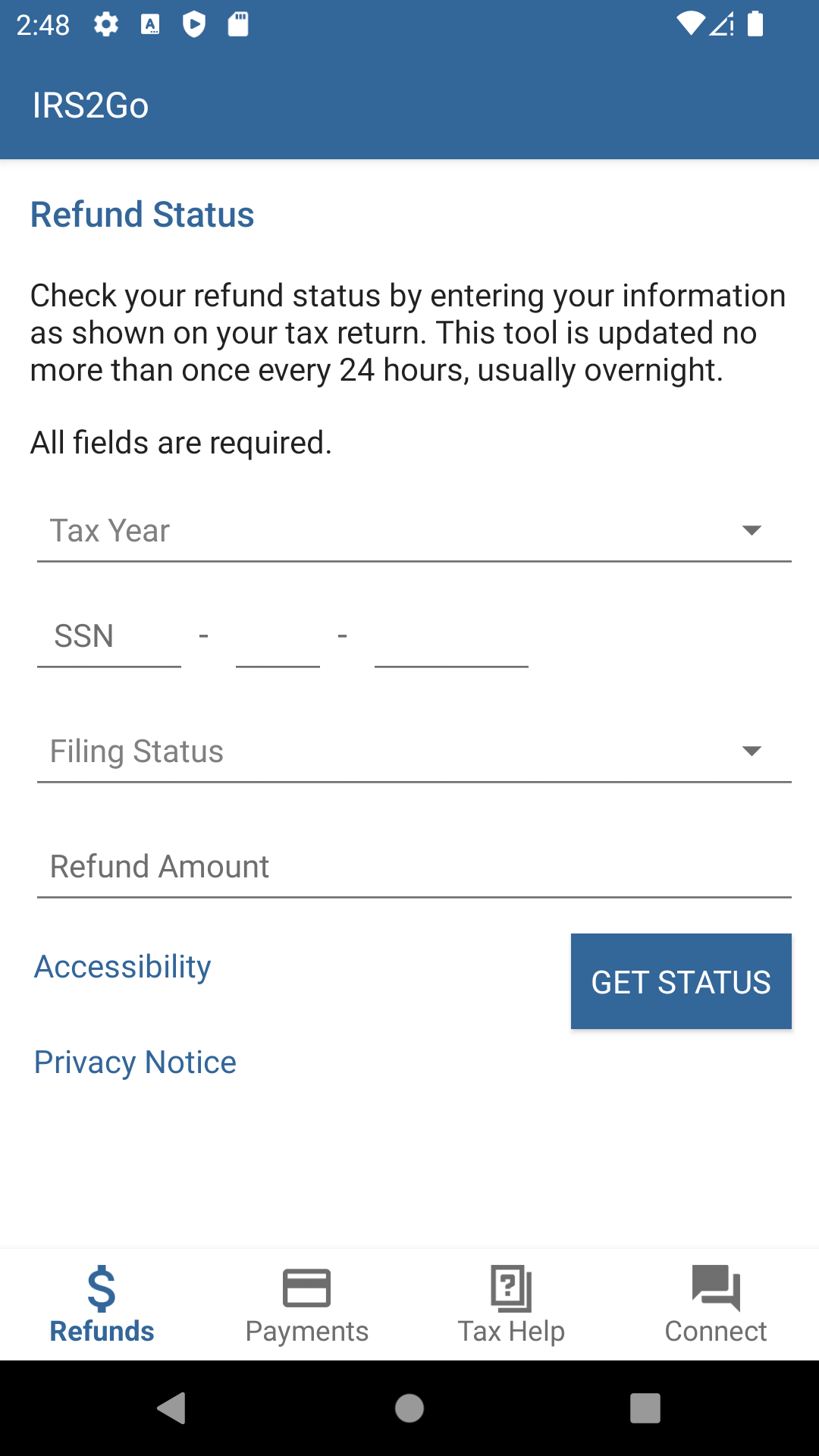 IRS2Go - App on Amazon Appstore