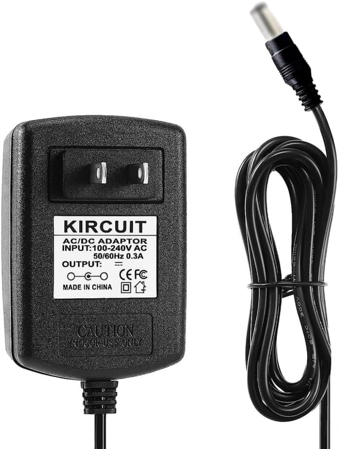 Amazon.com: Kircuit 12V AC/DC Adapter Compatible with Shark FlexBreeze ...