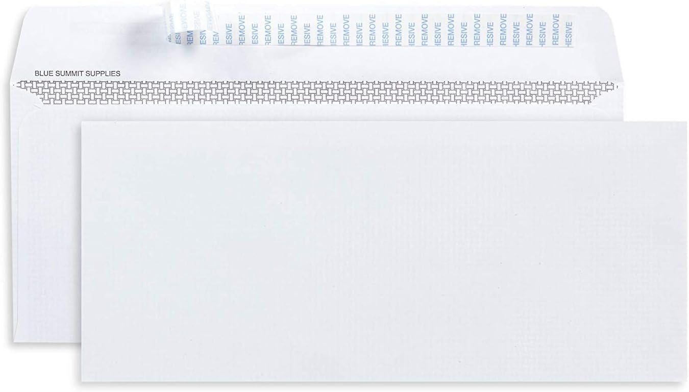 500#10 Self Seal Security Envelopes-Designed for Secure Mailing ...