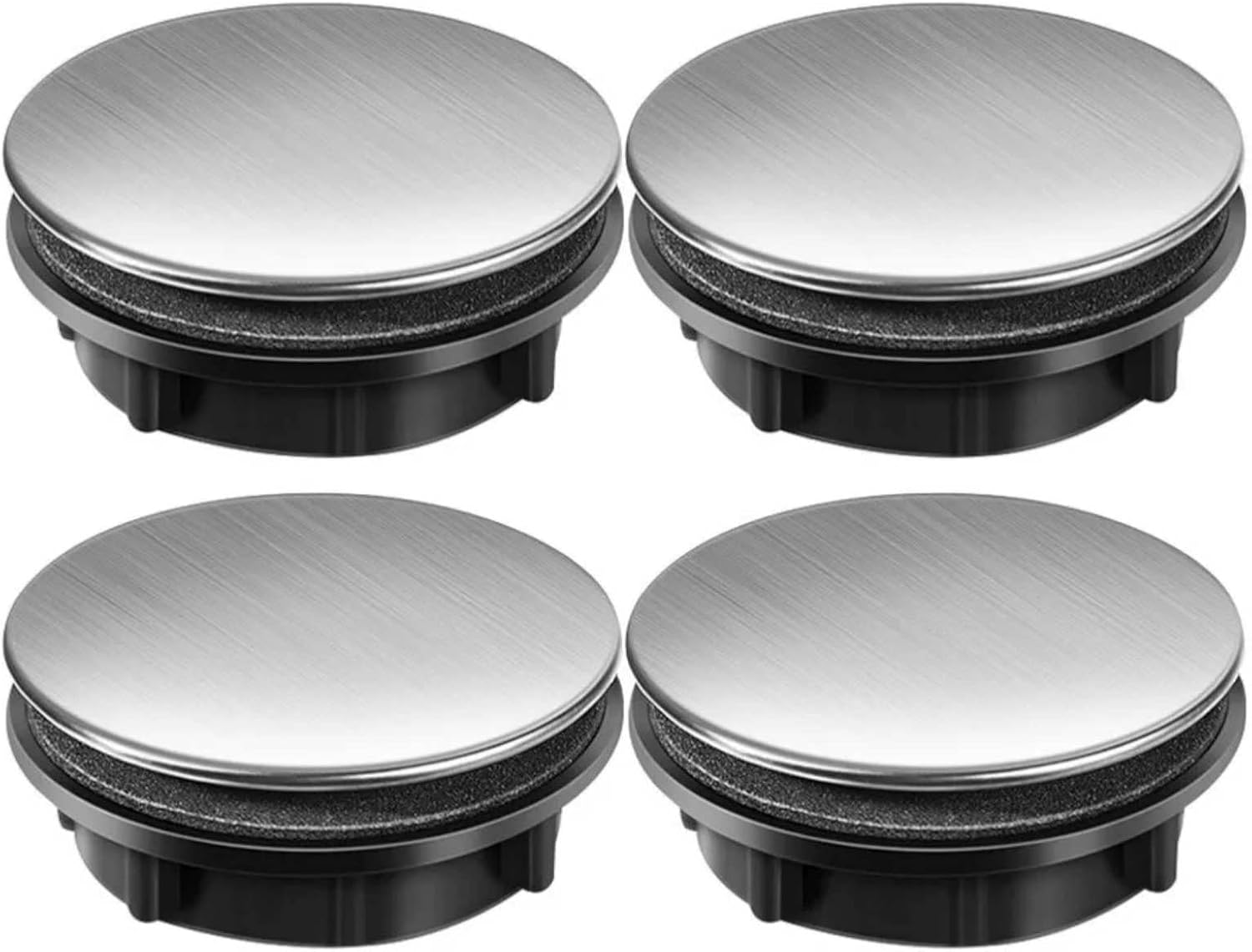 4PCS Stainless Steel Sink Hole Cap Covers 28-40MM Auti-Rust Faucet Tap ...