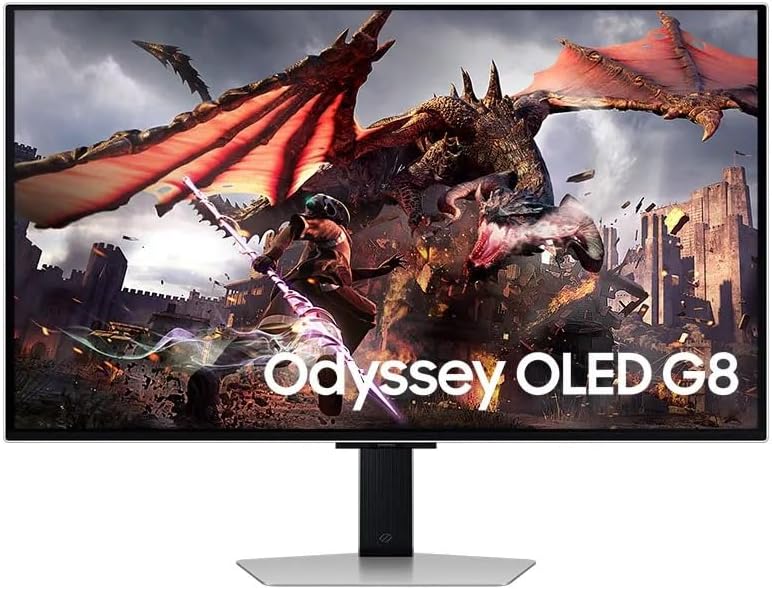 MONITOR SAMSUNG ODYSSEY OLED G9 49 Tela curva de 49" Dual QHD. Com uma ...