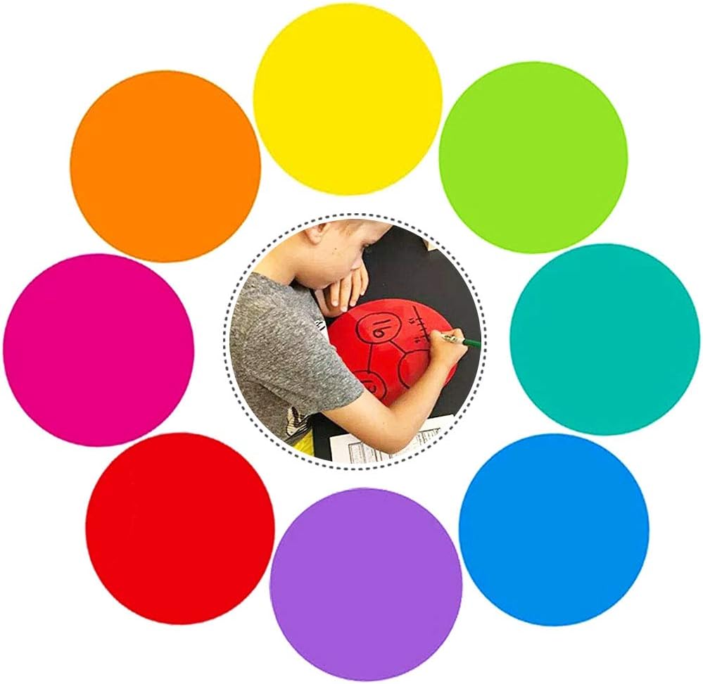 Amazon.com: 11 Inch Dry Erase Dots Removable Vinyl Dot Circle ...