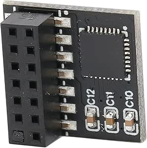 Amazon.com: Encryption Security Module for Asus 14Pin SPI tpm2.0, LPC Interface Remote Card ...
