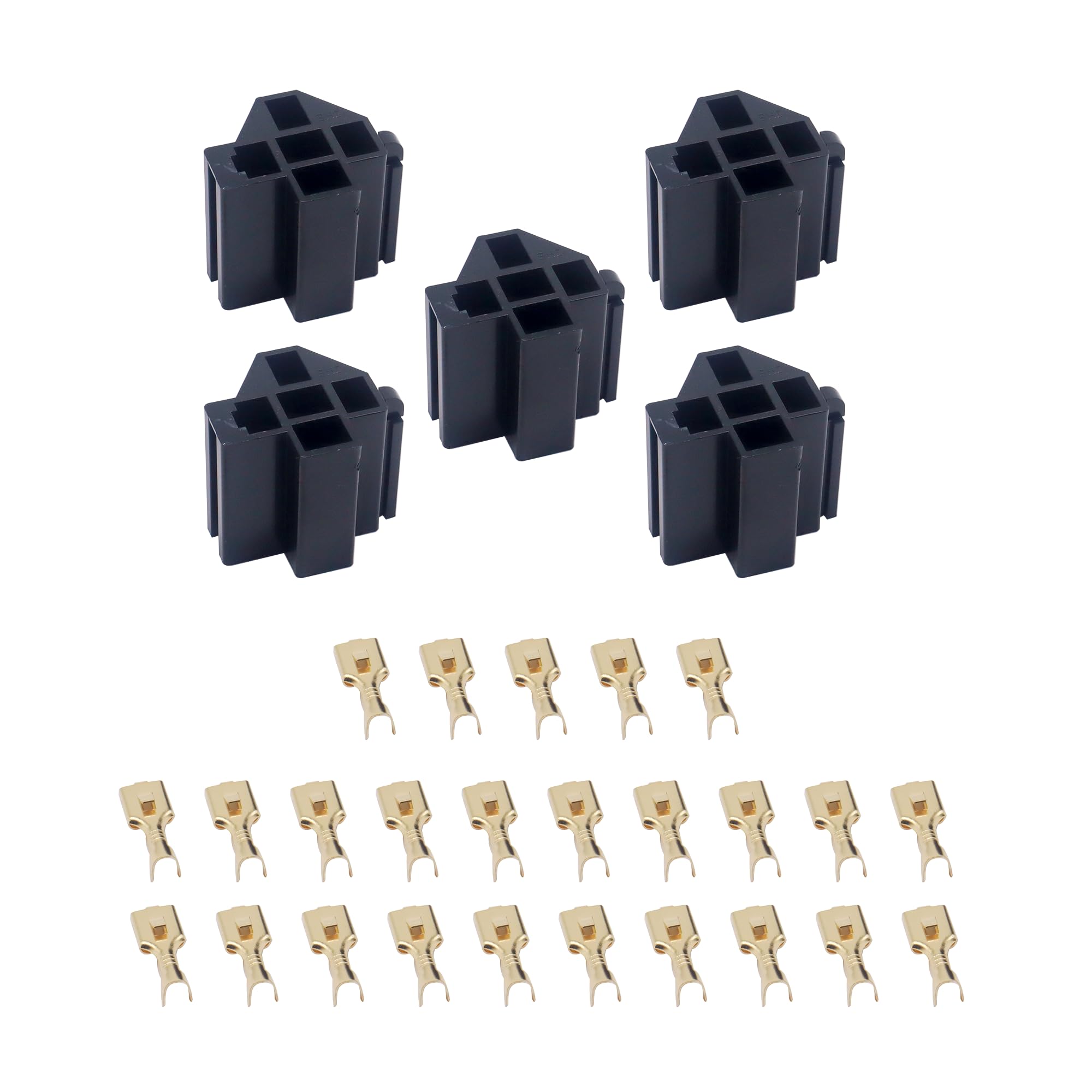 Amazon.com: HiSport 5-Pin 12V 30A/40A Relay Connector with 6.3mm ...