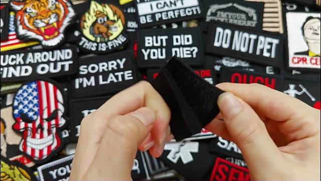 Watch Tactical morale patches detail on Amazon Live