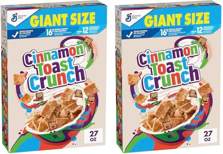 Amazon.com: Original Cinnamon Toast Crunch Breakfast Cereal, 27 OZ ...