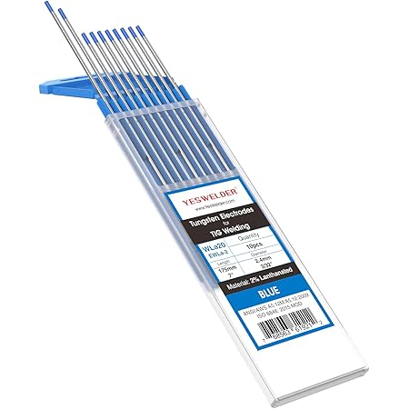 3/32" 2% Lanthanated Pre-Ground TIG Tungsten Sharpened Electrodes for ...