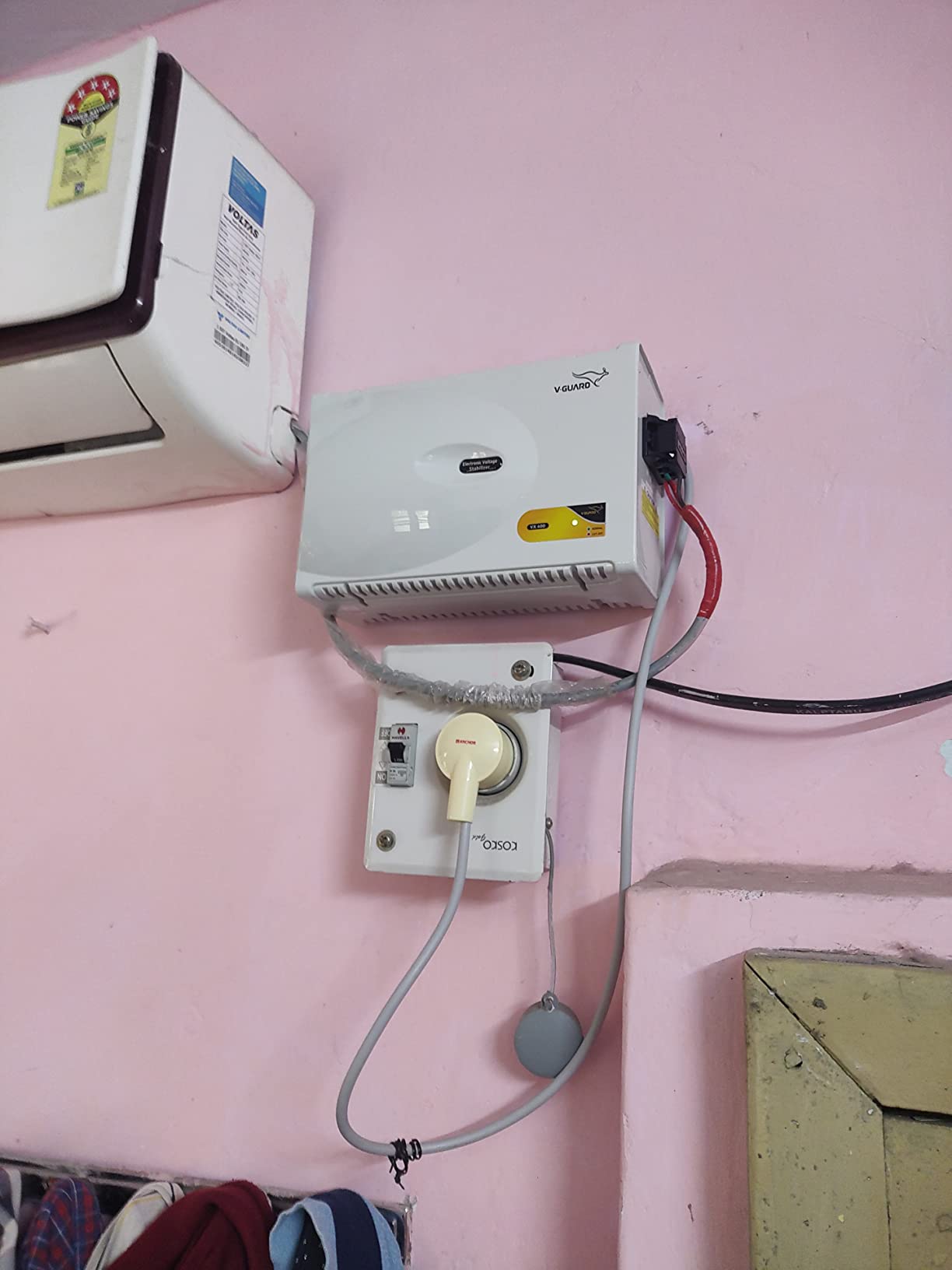 V-Guard Vx-400 170-270V Electronic Voltage Stabilizer For Upto 1.5 Ton ...