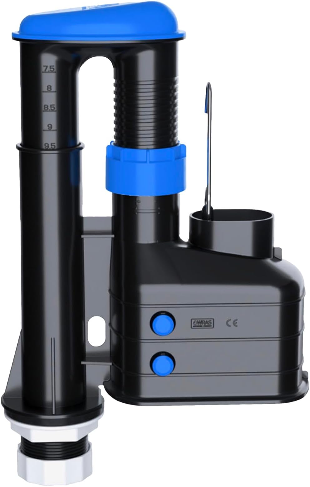 Twyford Toilet Cistern Kit, Single Flush Syphon, Ball, Side Inlet Valve ...