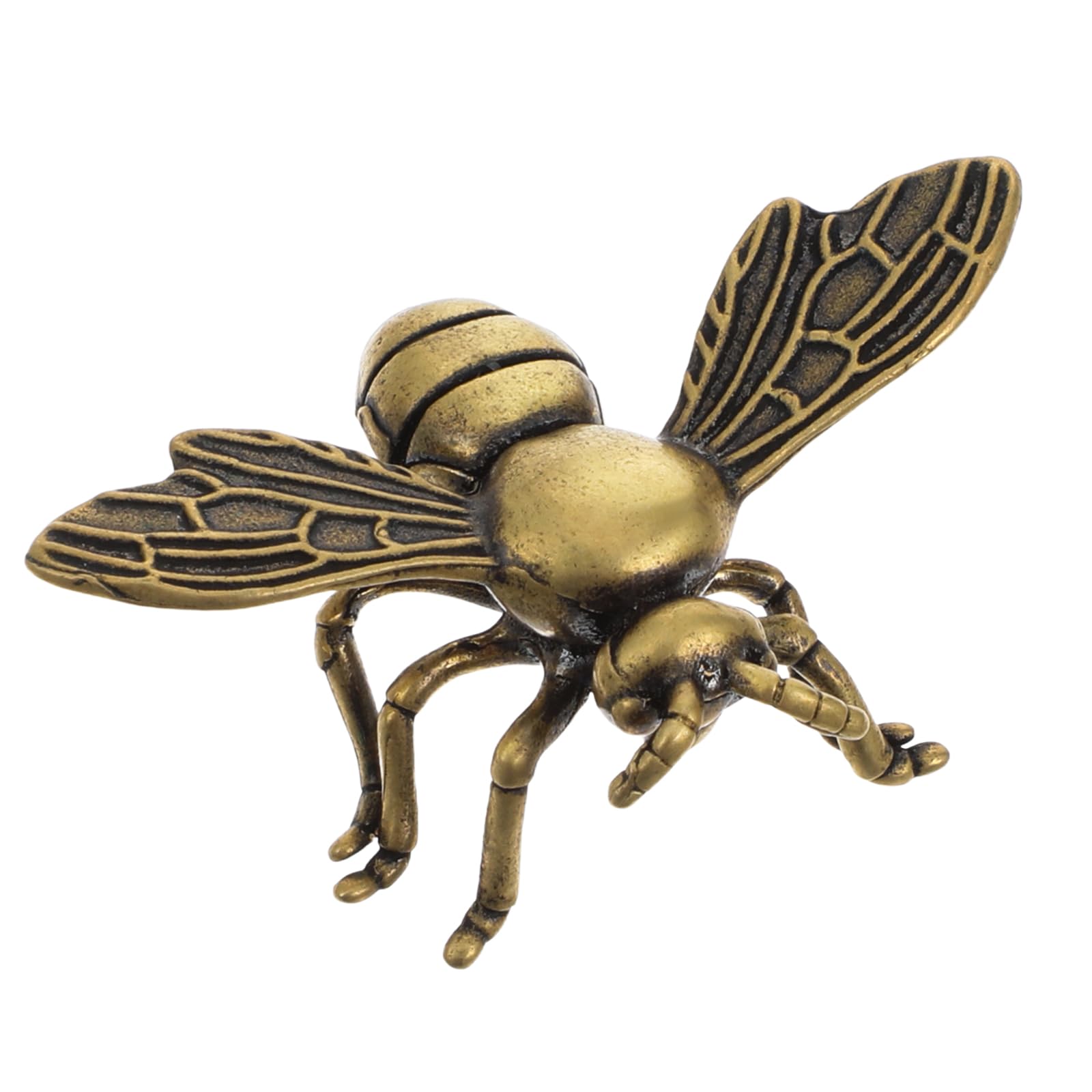Amazon.com: Gold Bee Figurines Vintage Brass Bee Statues Decorative ...