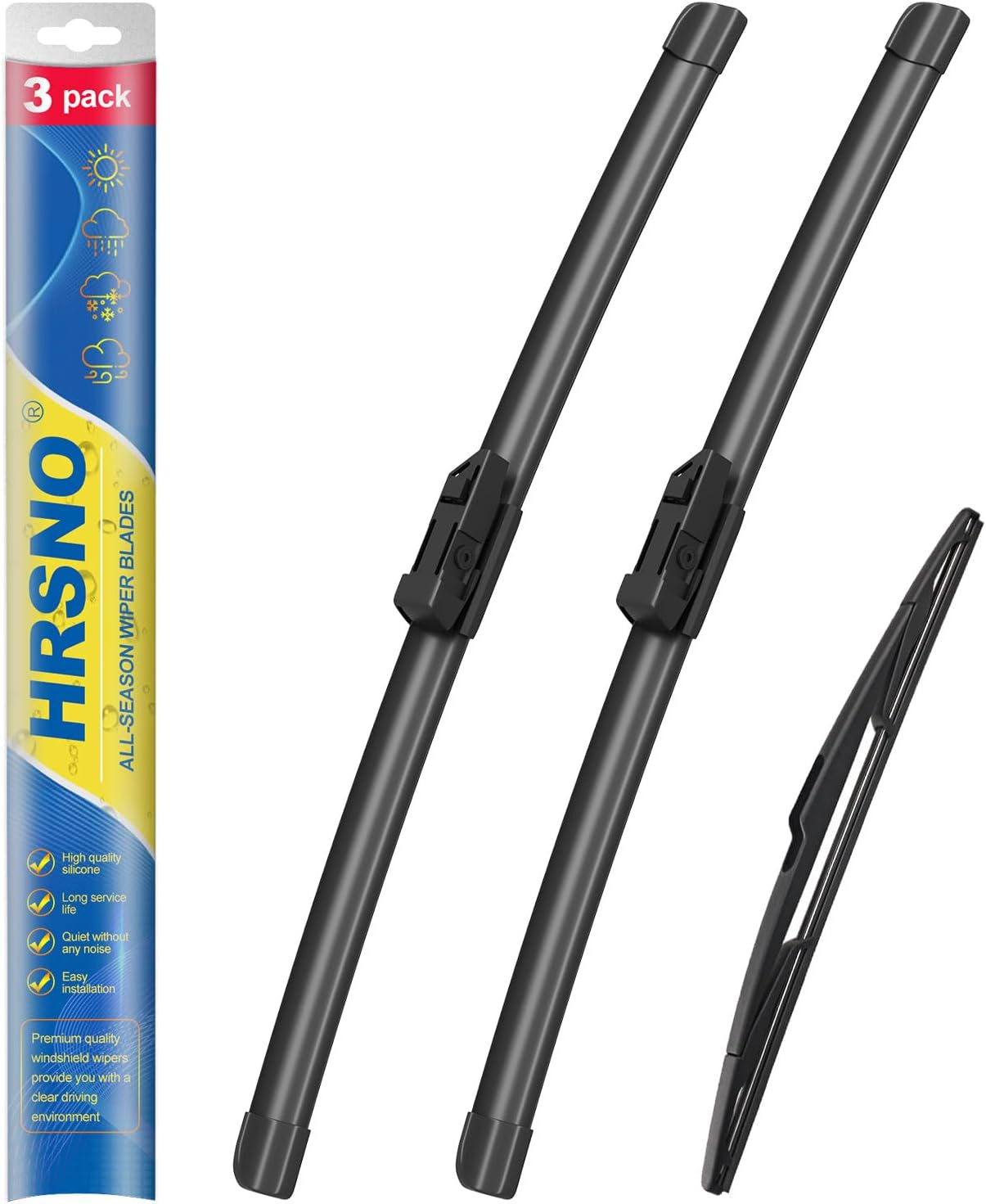 Amazon.com: Genuine Volvo Front Wiper Blade Refill Kit 31490722 ...