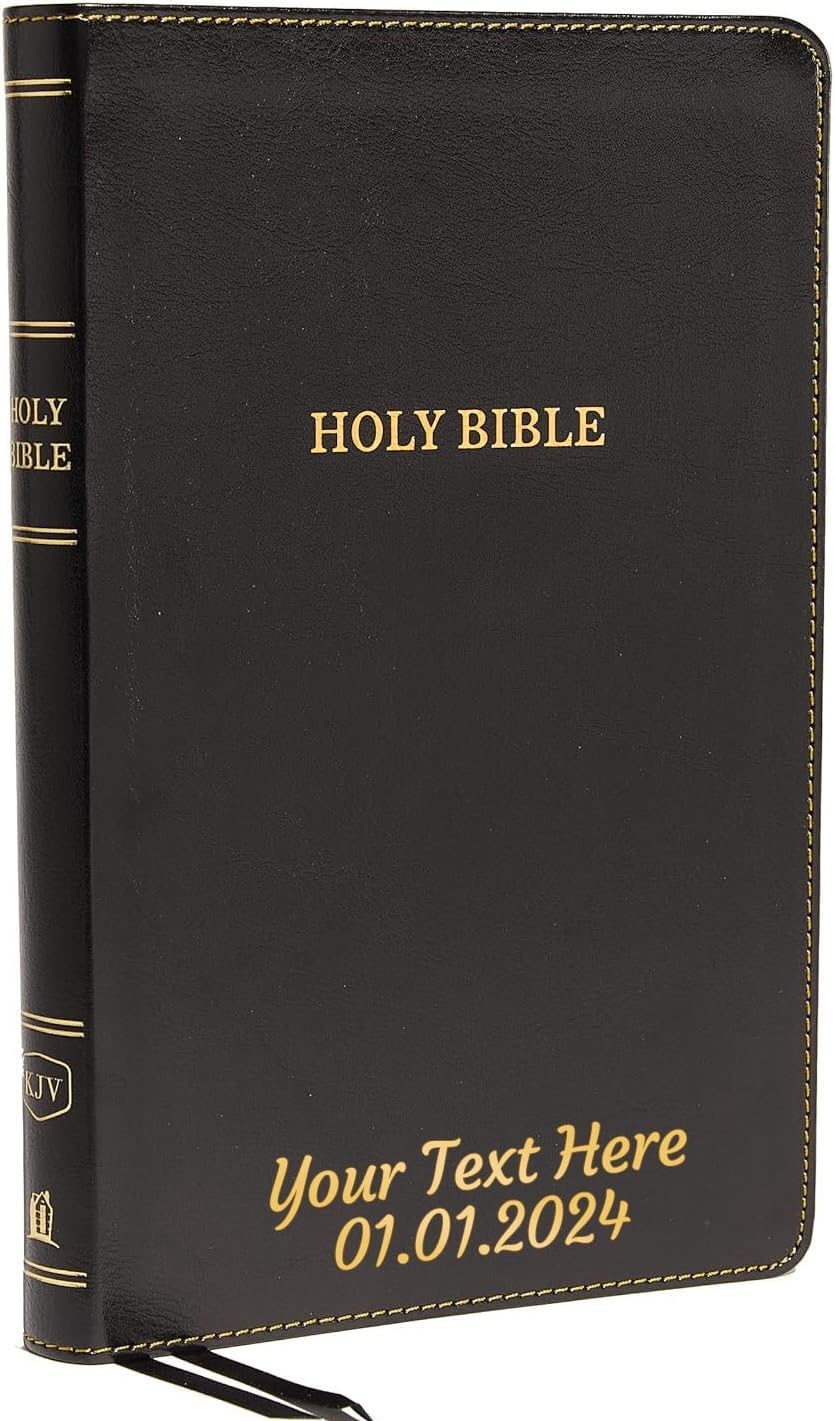 Amazon.com: Printualist Personalized Gift Bible with Custom Name or ...