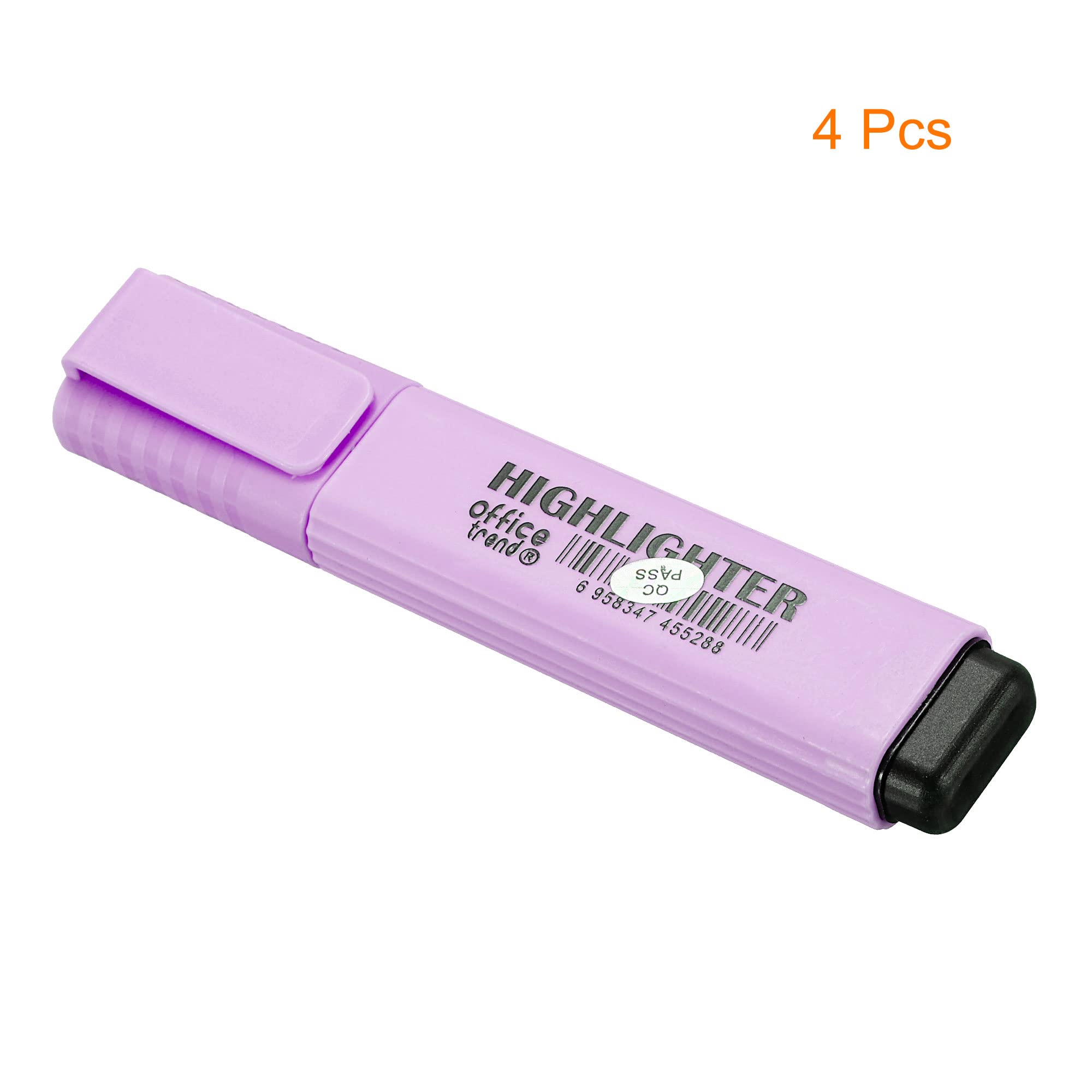 Pink Highlighters PATIKIL Hot Pink Gel Highlighters – 6 Pack, No Bleed ...