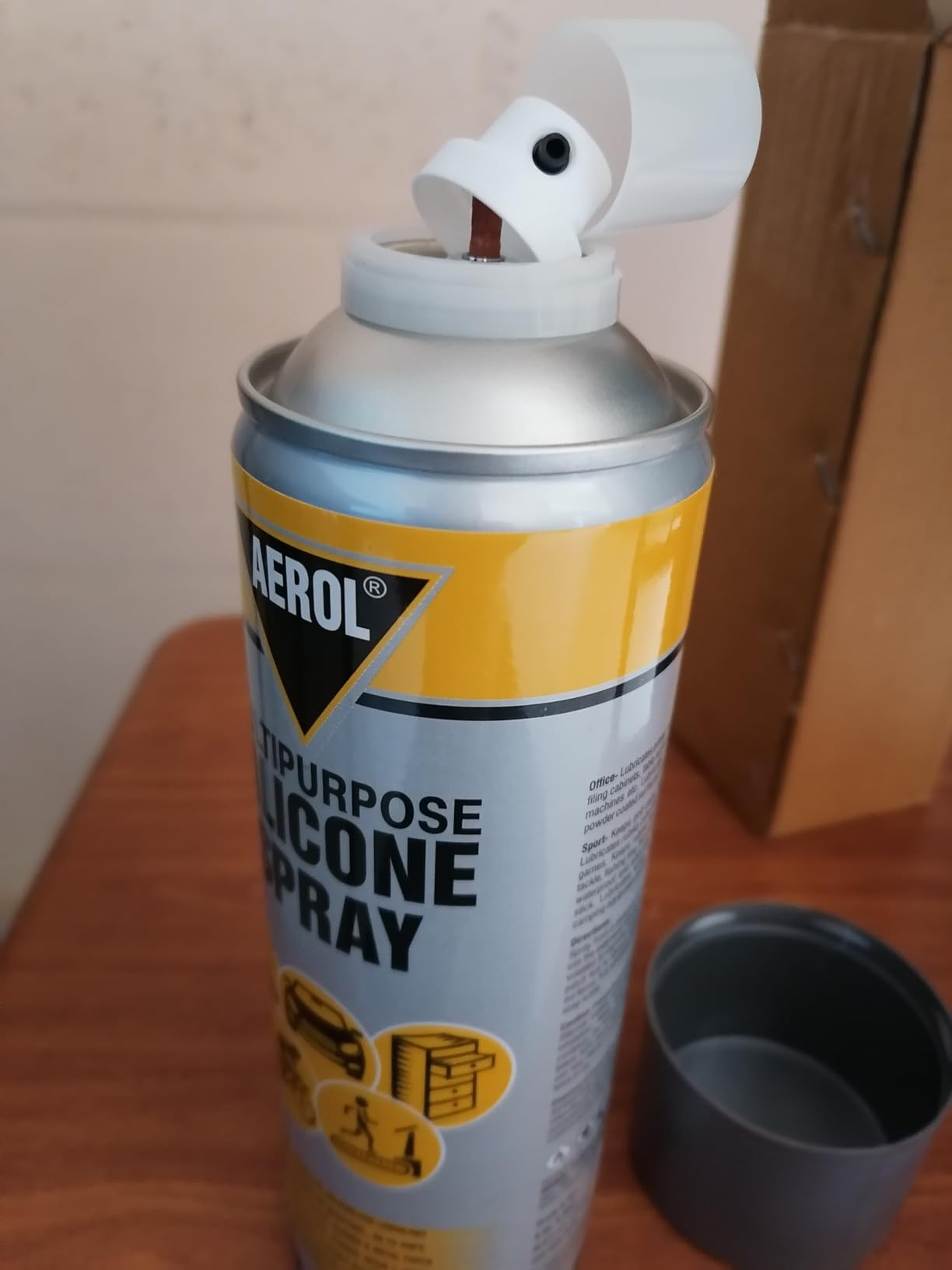 Aerol Silicone Lubricant Spray, Grade 70 (300g/513 ml) Odourless ...