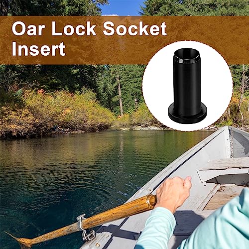TOYMIS 6 Pack Oar Lock Socket Inserts, 1/2inch Oarlock Bushing for Oar ...