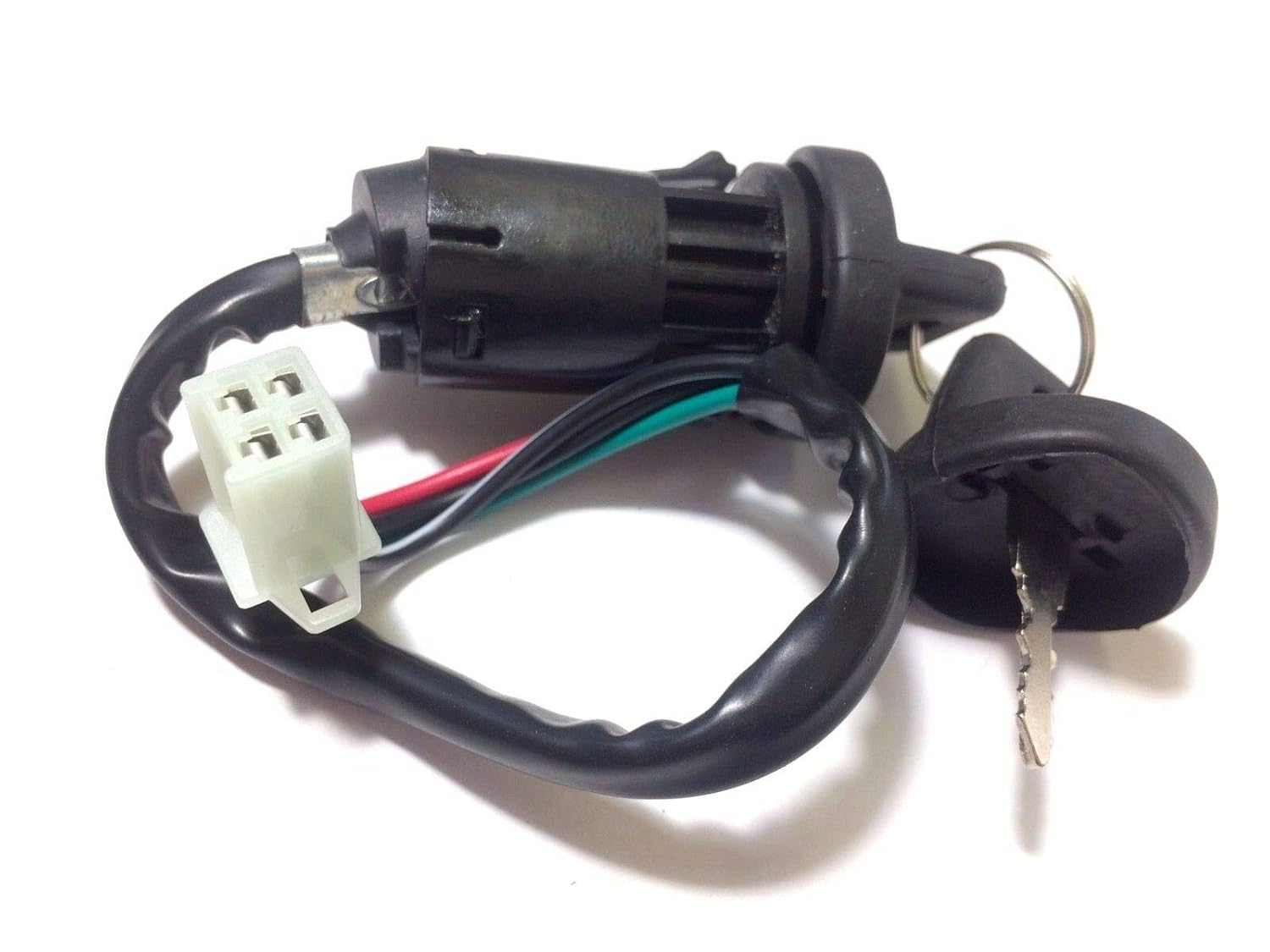 Amazon.com: Replacement ATV Key Ignition Switch 4 Wire for 50cc 70cc ...