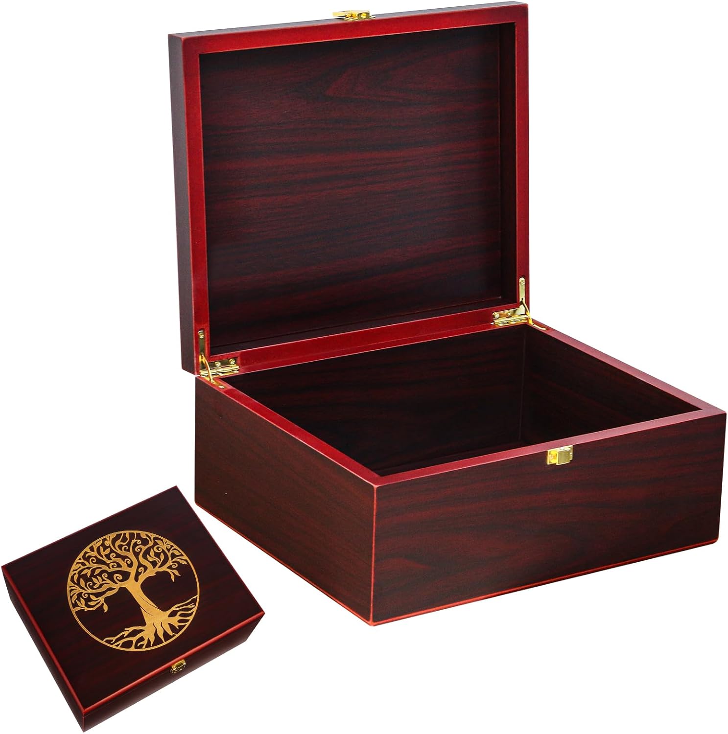 Amazon.com: Tree of Life Wooden keepsake Box - Wooden Decorative Boxes ...