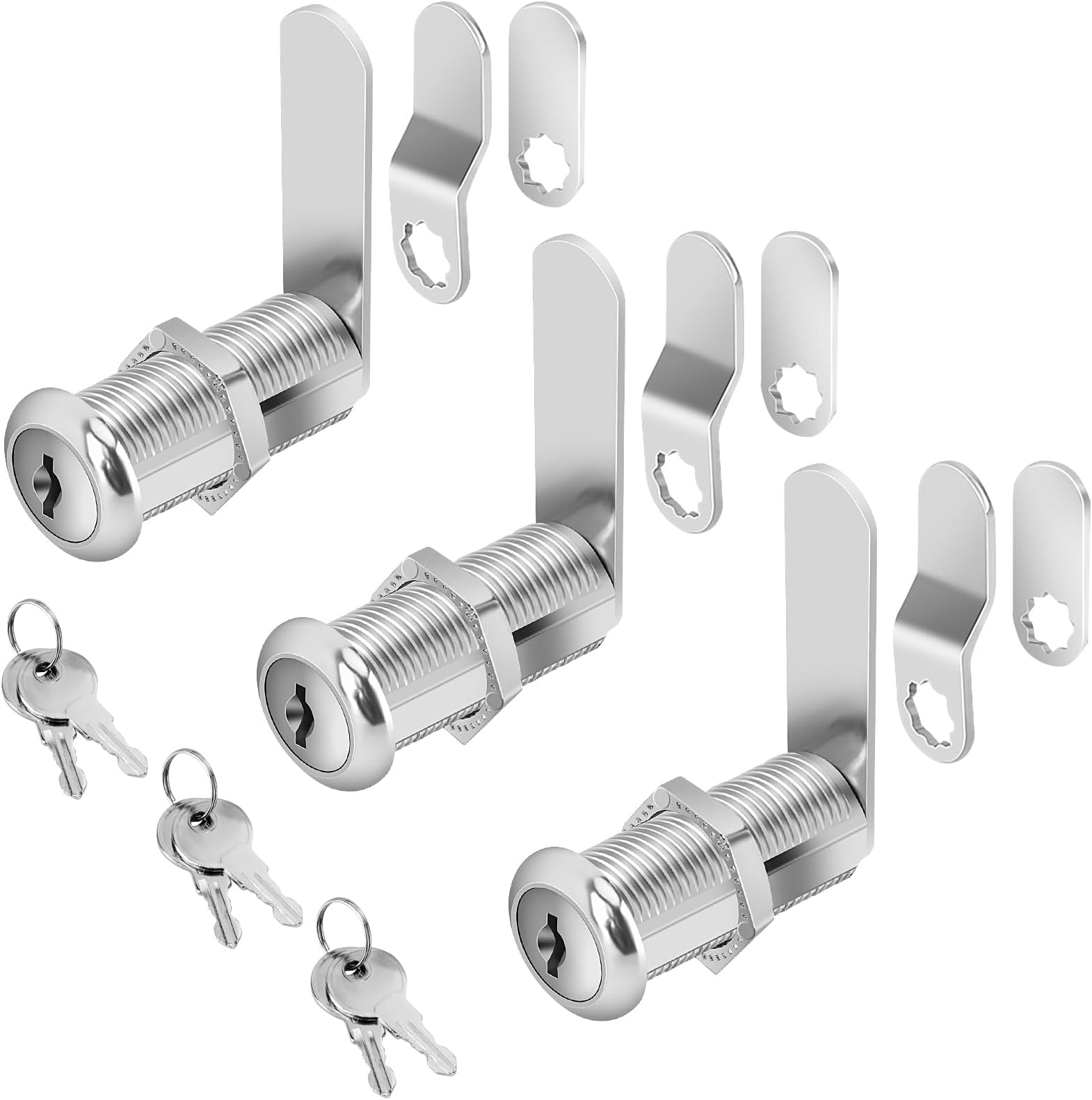 Compx National Cabinet Cam Lock 1-3/4" Cylinder, C346A Keyed Alike ...