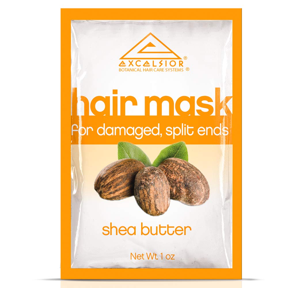 Amazon.com: Excelsior Shea Butter Hair Mask Packette .10 oz. : Beauty ...