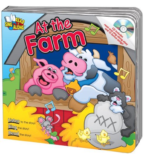 At the Farm Read & Sing Along Board Book With CD (Read & Sing Along ...