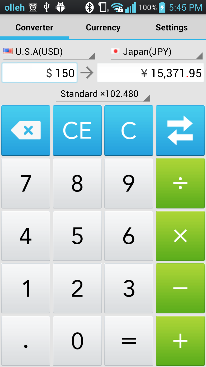 Currency Convertor - App on Amazon Appstore