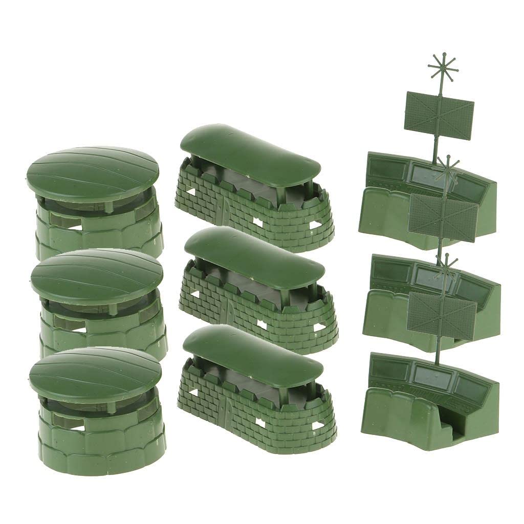 Buy Meadawgs® 9 PCS Military Model Action Figure Toy Set PVC Army Radar ...