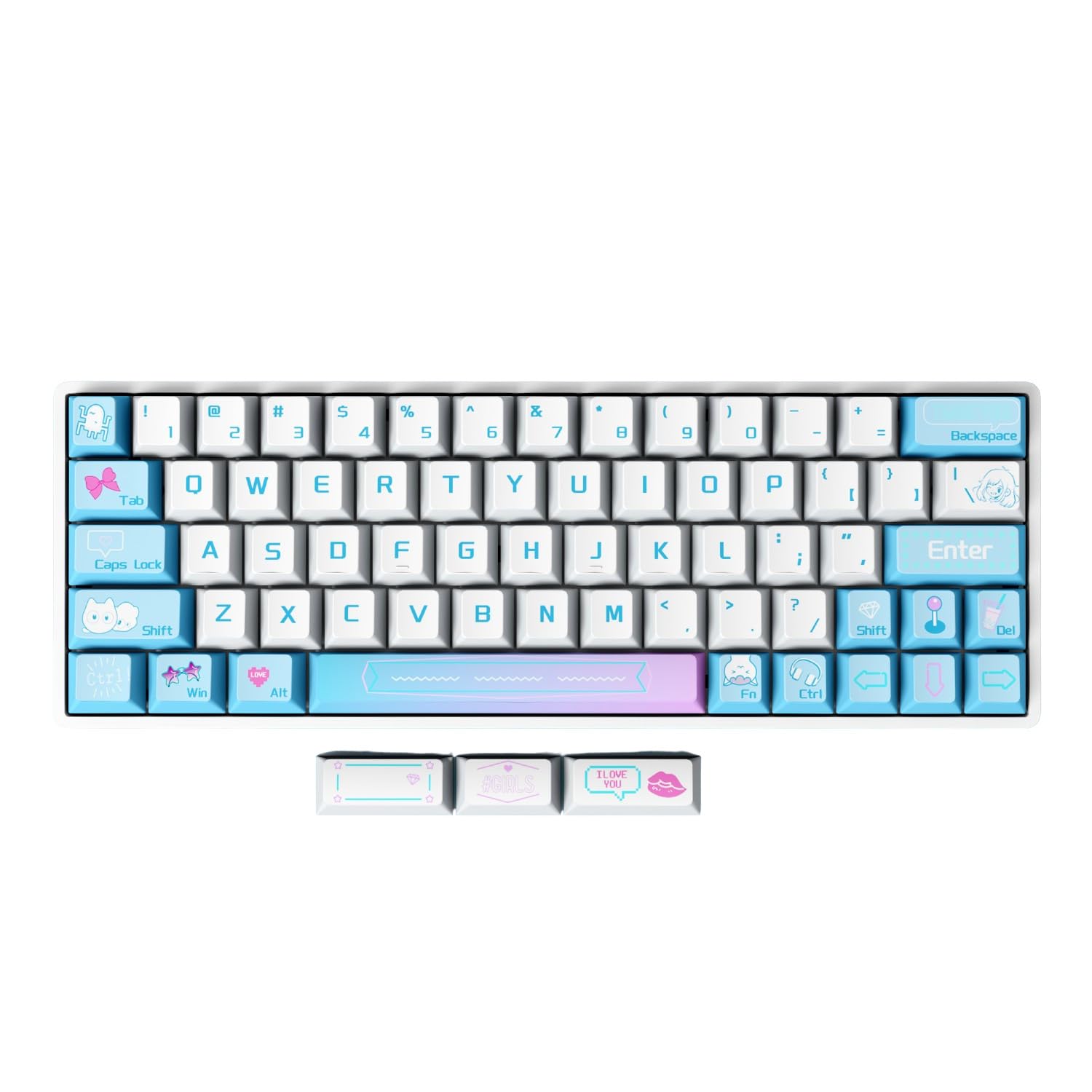 Amazon.co.jp: Sikakeyb Castle HM66 Rapid Trigger US Layout Wired Gaming Keyboard : Computers