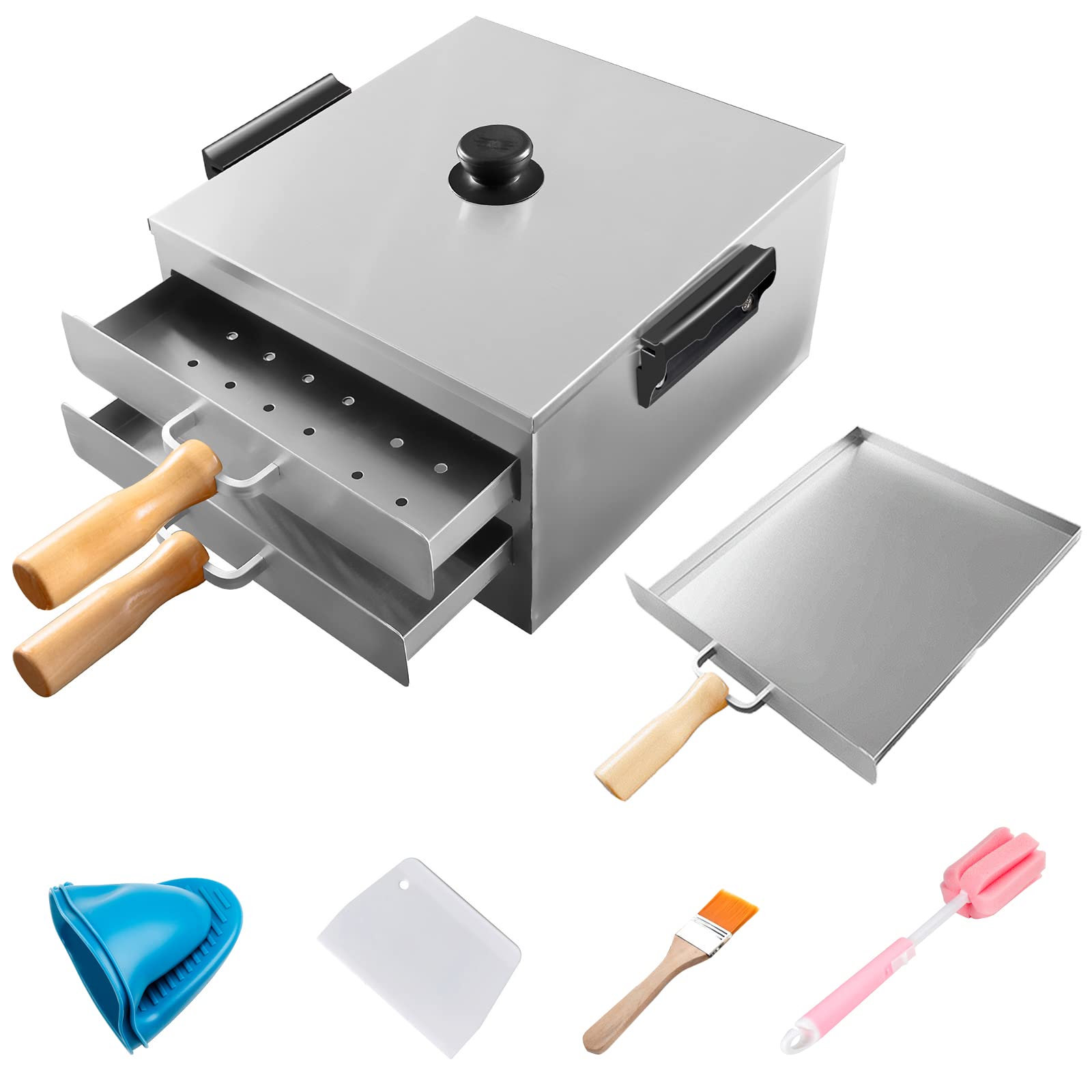 Rice Noodle Rolls Machine 2-layer 304 Stainless Steel Steamed ...