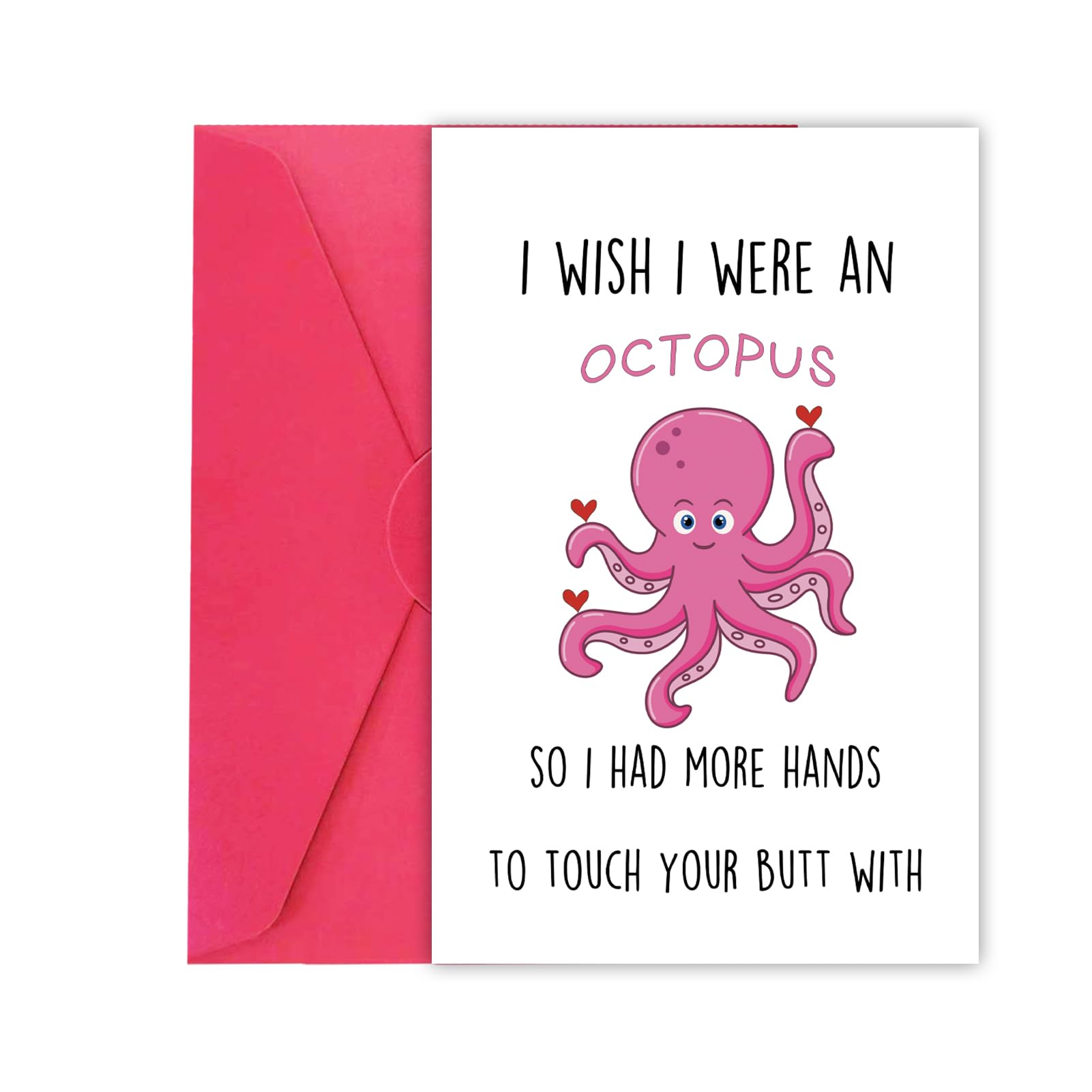 Snapklik.com : Rude Octopus Valentine Day Cards Gifts For Women Men ...