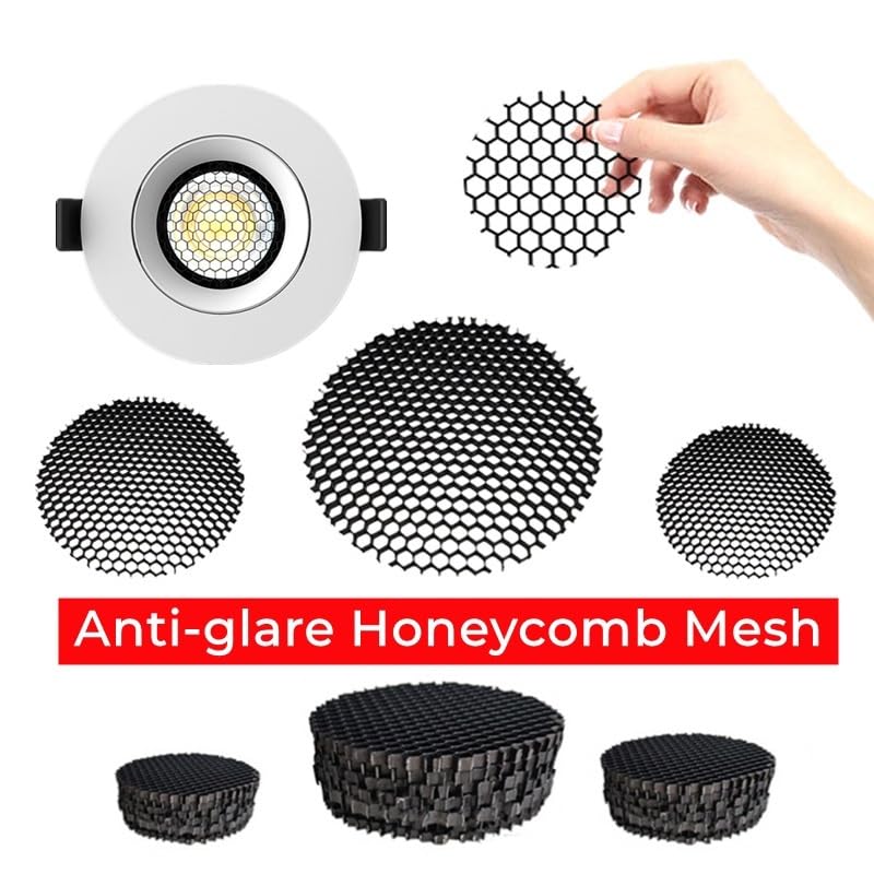 Honeycomb Anti-Glare Track Spot Solutions for Jewelry Lighting