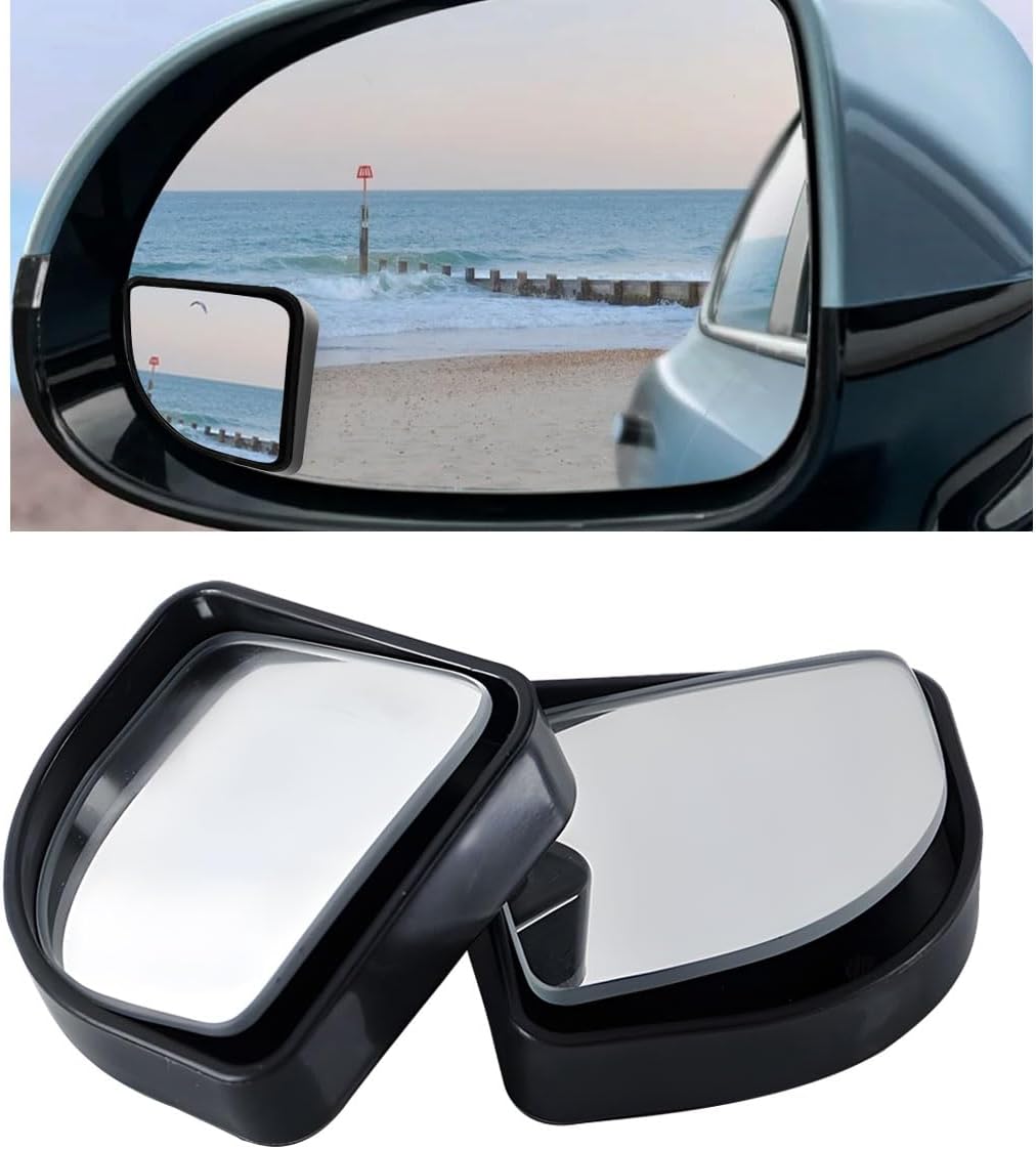 Amazon.com: DEAELF 2PCS Car Fan Shaped Blind Spot Mirrors, HD Glass ...