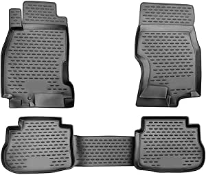 OMAC Floor Mats for Infiniti FX45 2003-2008 Car Mats All Weather 3D ...