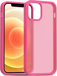 Amazon.com: TENOC Phone Case Compatible with iPhone 12 Mini, Hot Pink ...