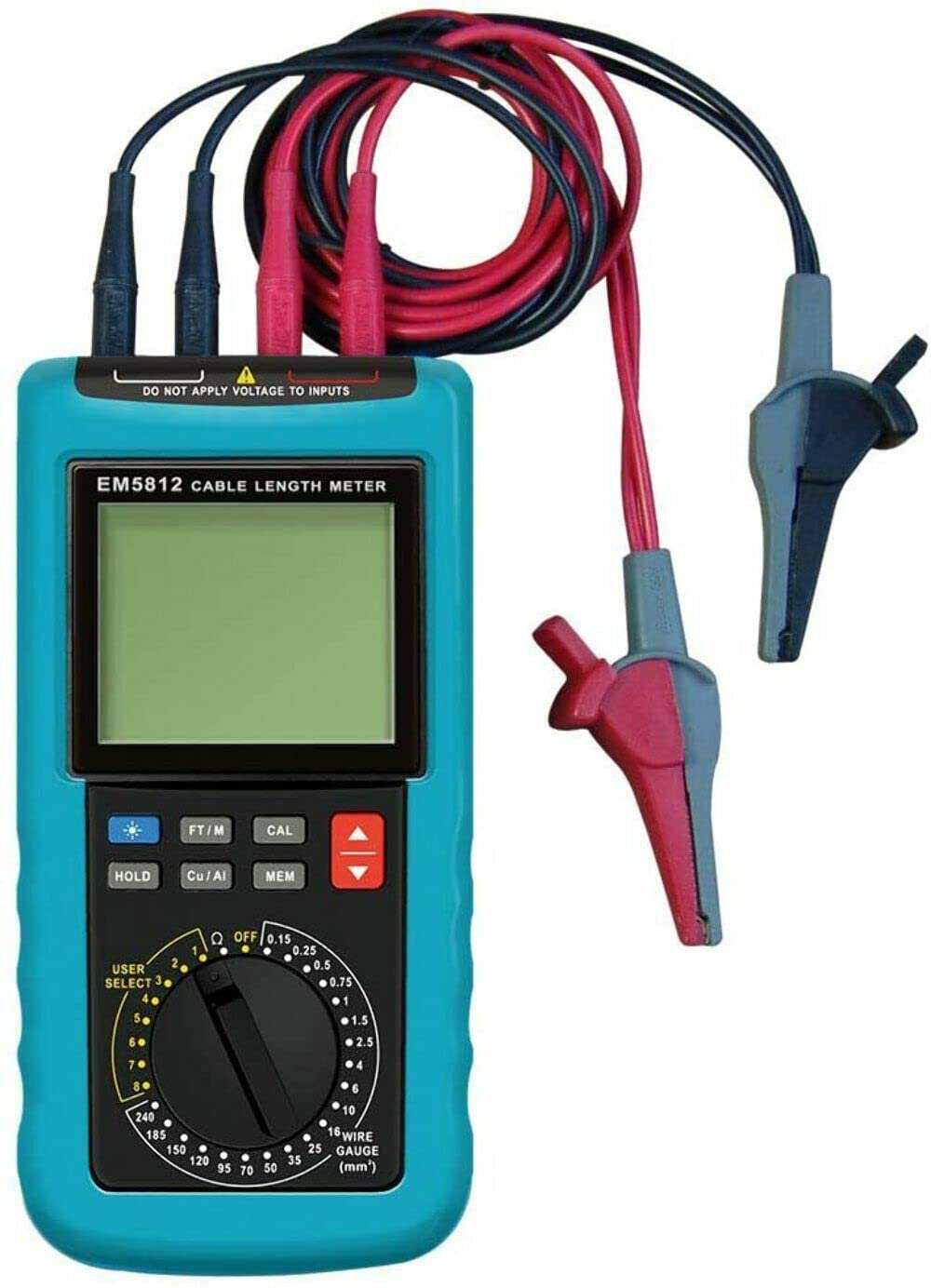 Snapklik.com : ALLOSUN Digital Cable Length Multimeter Wire Gauge Phone ...