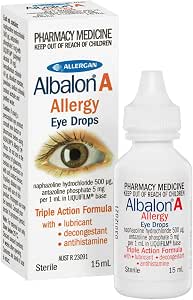 Albalon A Allergy Eye Drops 15mL : Amazon.com.au: Health, Household ...